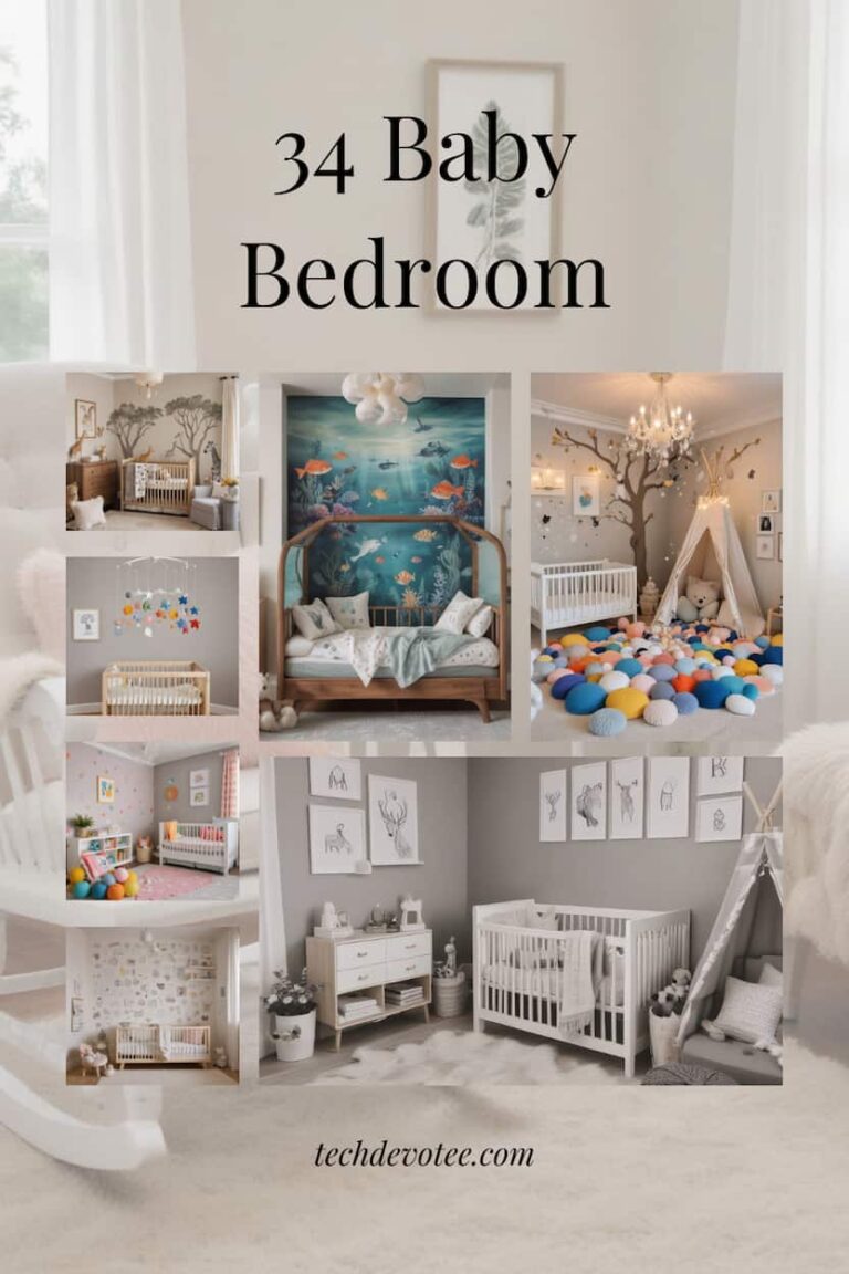34 Sweet & Stylish Baby Bedroom Ideas for the Cutest Nursery Dreams ...
