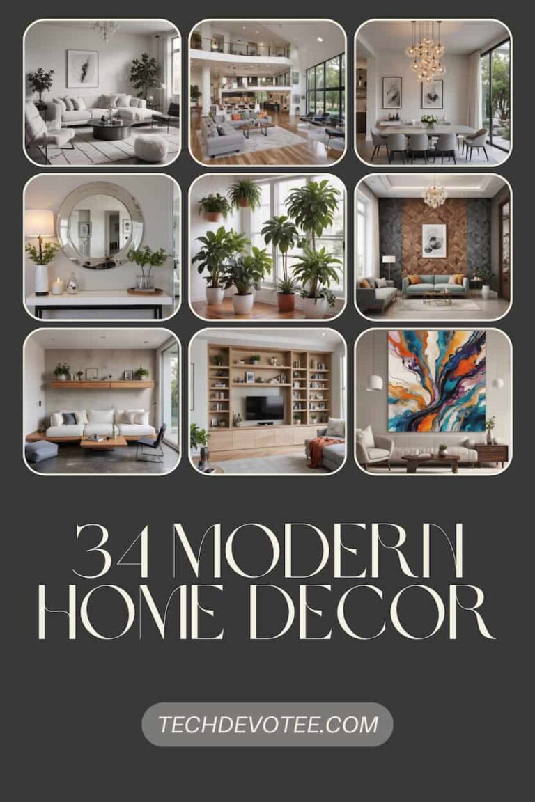 34 Top Modern Home Decor Ideas to Elevate Your Space - TechDevotee