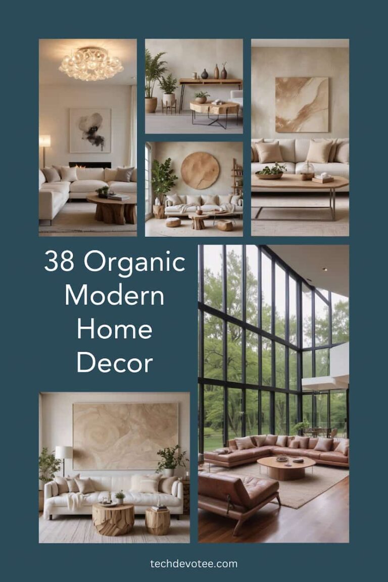 38 Refreshing Organic Modern Decor Ideas for a Clean, Natural Home ...
