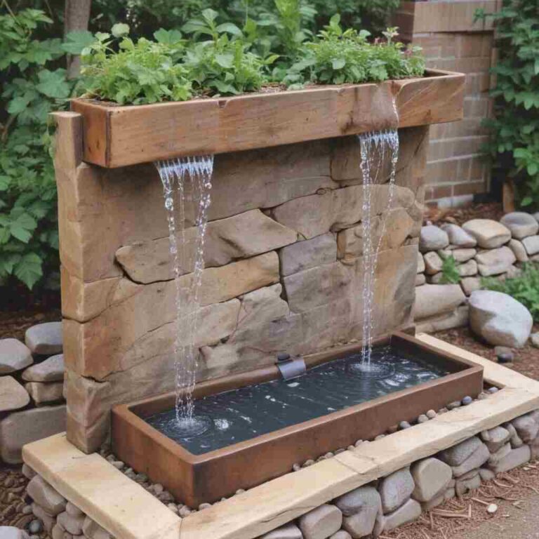 39 Creative Water Fountain Ideas to Make in the Garden - TechDevotee
