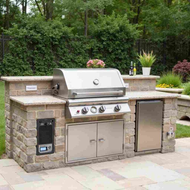 35 Best Outdoor Grill Station Ideas for Ultimate Backyard BBQs ...