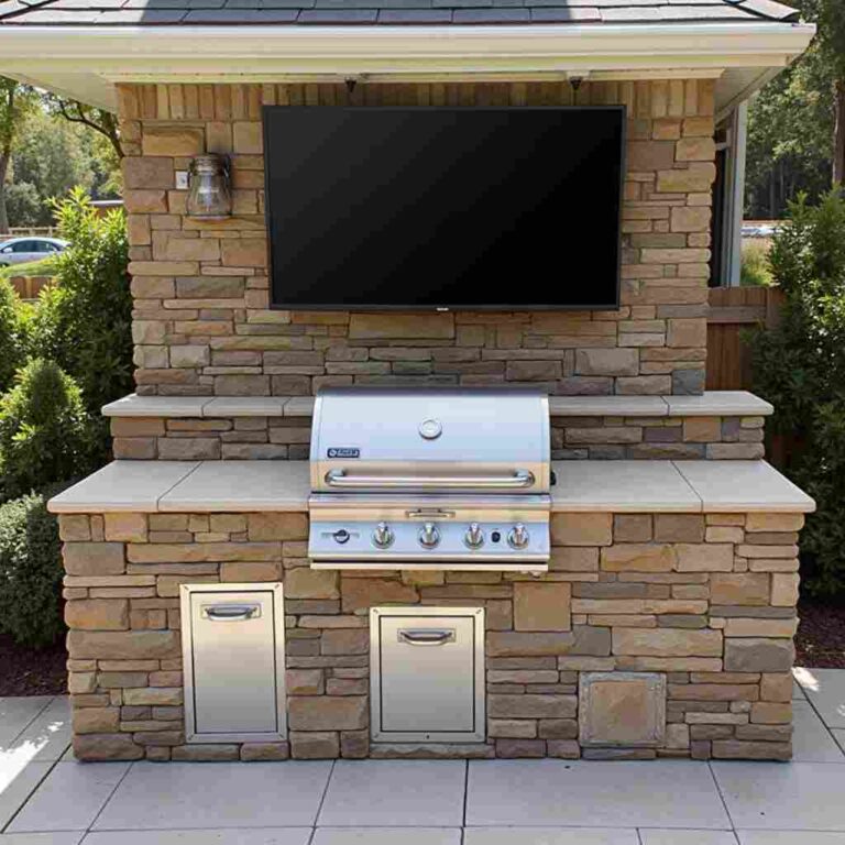 35 Best Outdoor Grill Station Ideas for Ultimate Backyard BBQs ...