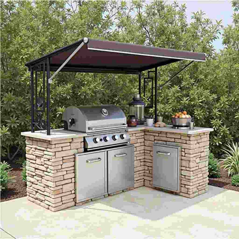 35 Best Outdoor Grill Station Ideas for Ultimate Backyard BBQs ...