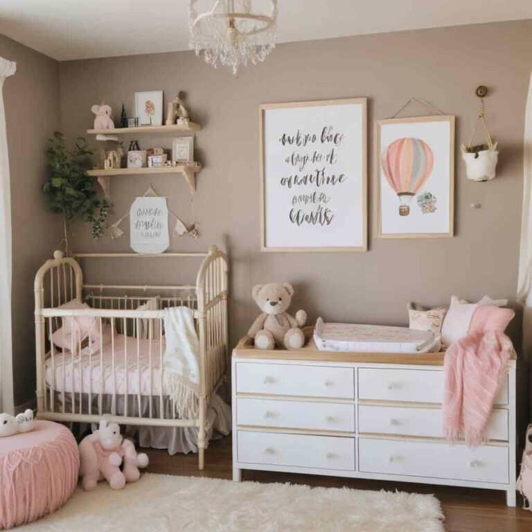 40 Baby Girl Room Ideas - TechDevotee