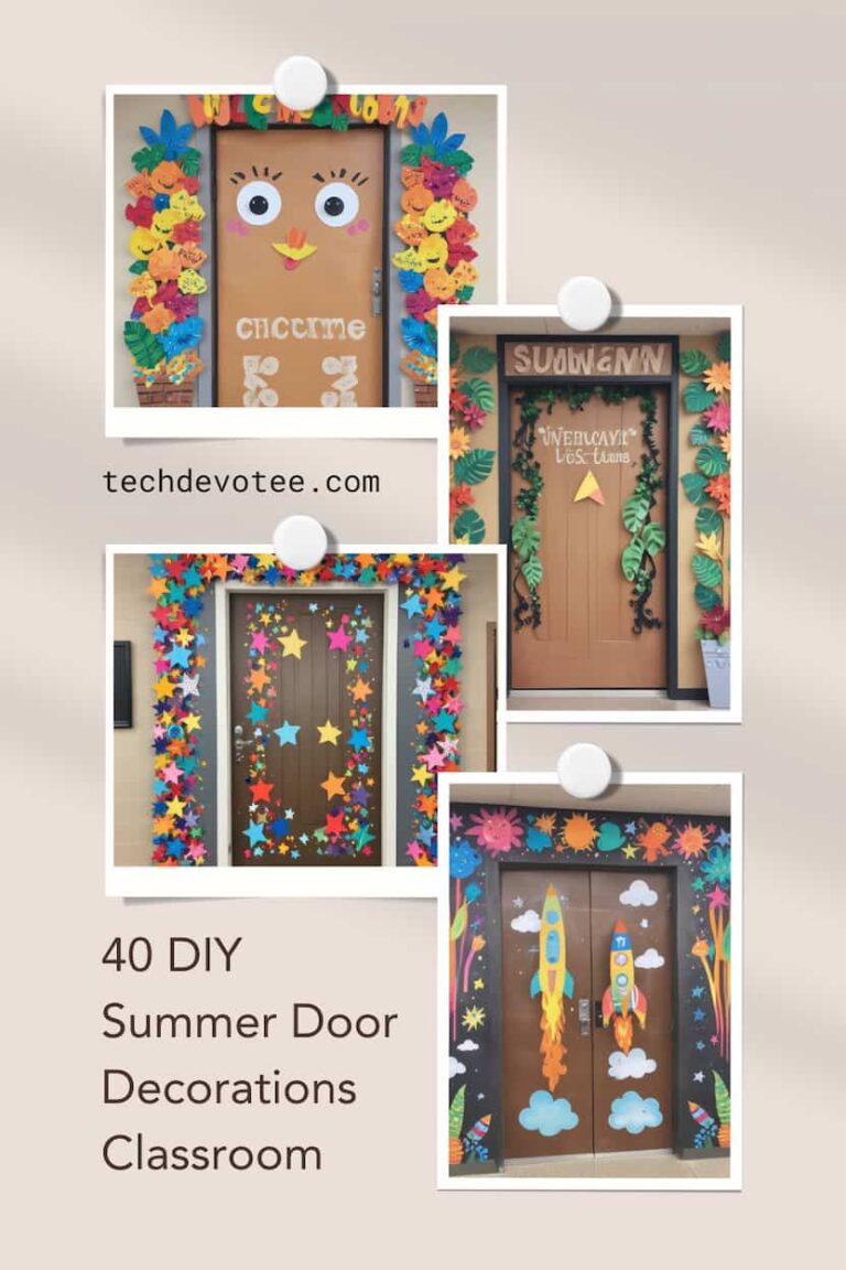 40 Bright and Fun DIY Summer Door Ideas to Liven Up Your Classroom ...