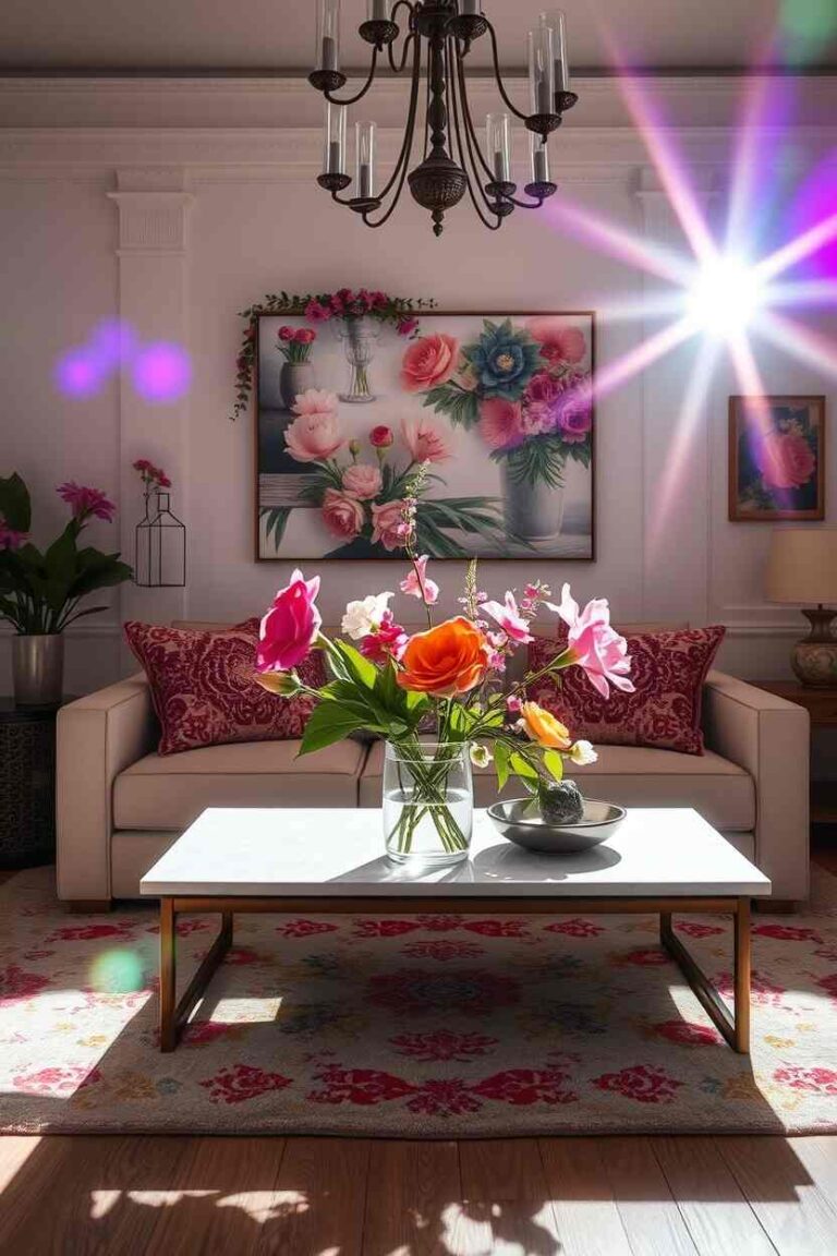 40 Spring Home Decor Ideas to Transform Your Living Room into a Floral ...