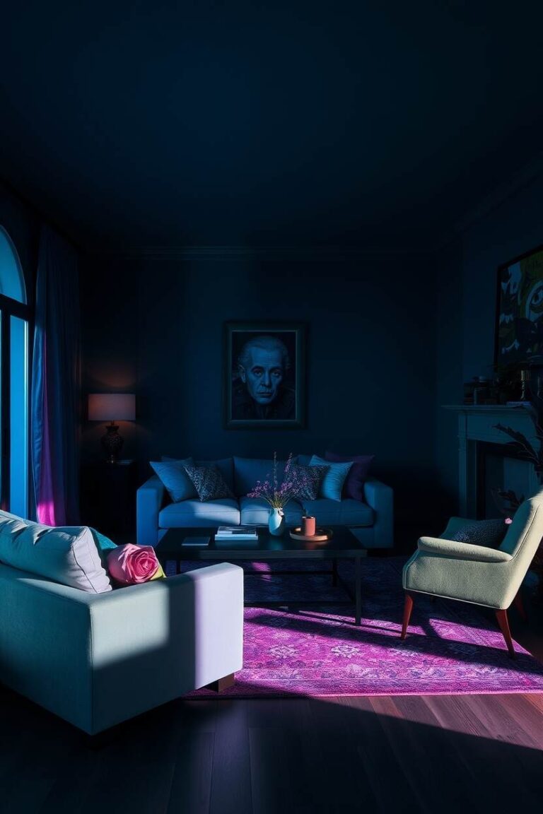 38 Dramatic Living Room Ideas for a Bold and Moody Vibe - TechDevotee