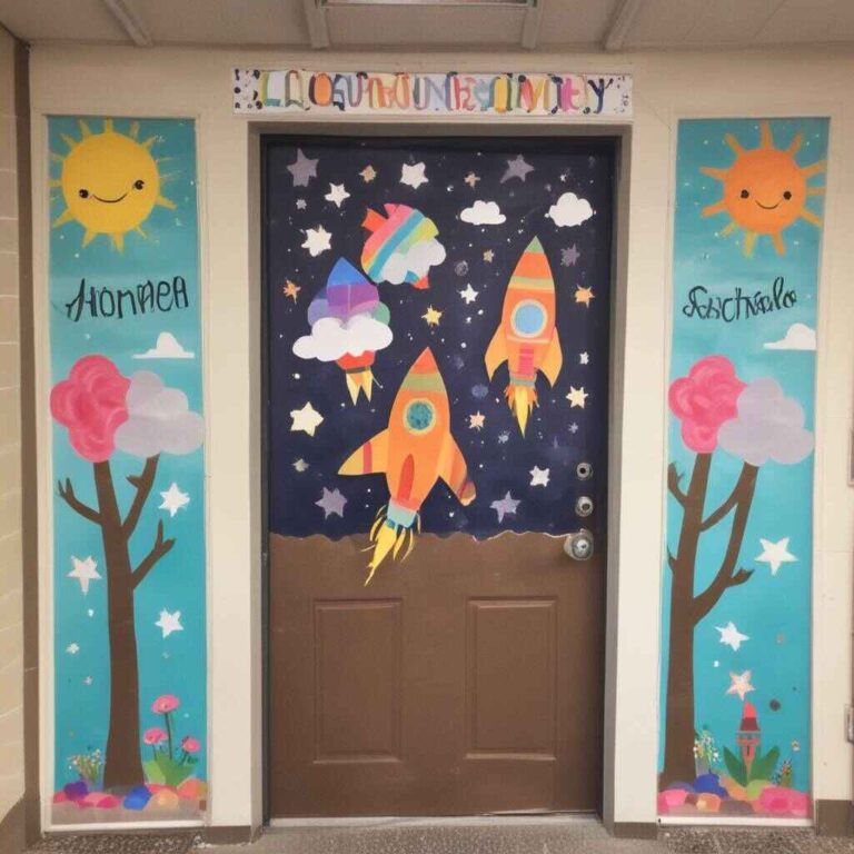 40 DIY Summer Door Decorations Classroom Ideas - TechDevotee