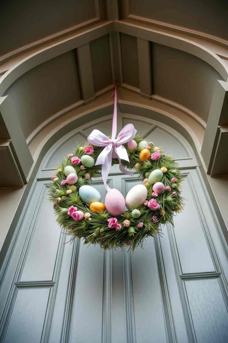 20 Charming Easter Wreath Ideas to Celebrate Spring in Style - TechDevotee