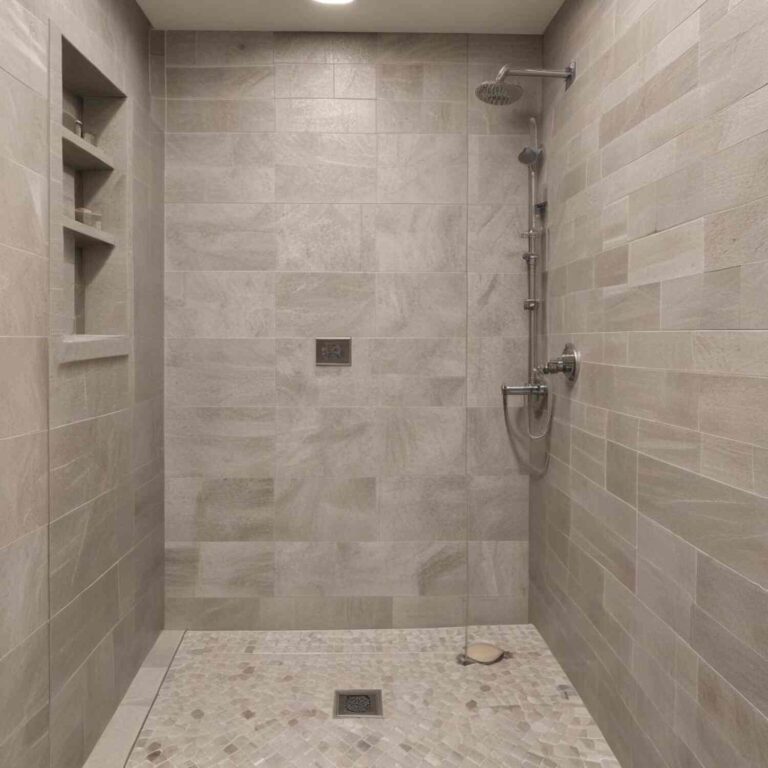38 Creative Small Bathroom Shower Tile Ideas - TechDevotee