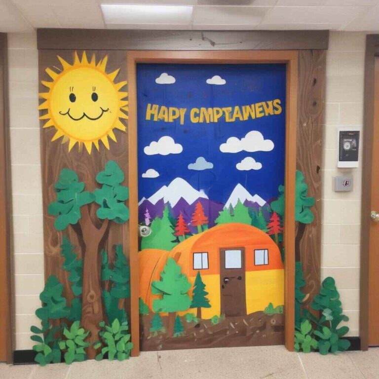 40 DIY Summer Door Decorations Classroom Ideas - TechDevotee