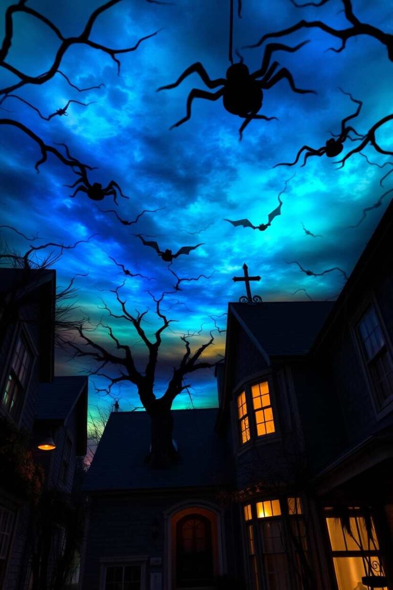36 Spellbinding Halloween Ceiling Decor Ideas for a Truly Haunted Vibe ...