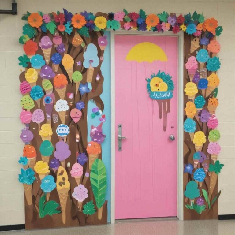 40 Bright and Fun DIY Summer Door Ideas to Liven Up Your Classroom ...