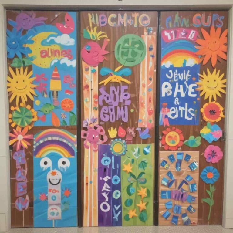 40 Bright and Fun DIY Summer Door Ideas to Liven Up Your Classroom ...