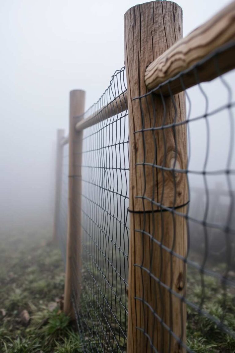 34 Modern Wood and Wire Fence Ideas for Sleek, Stylish Boundaries ...