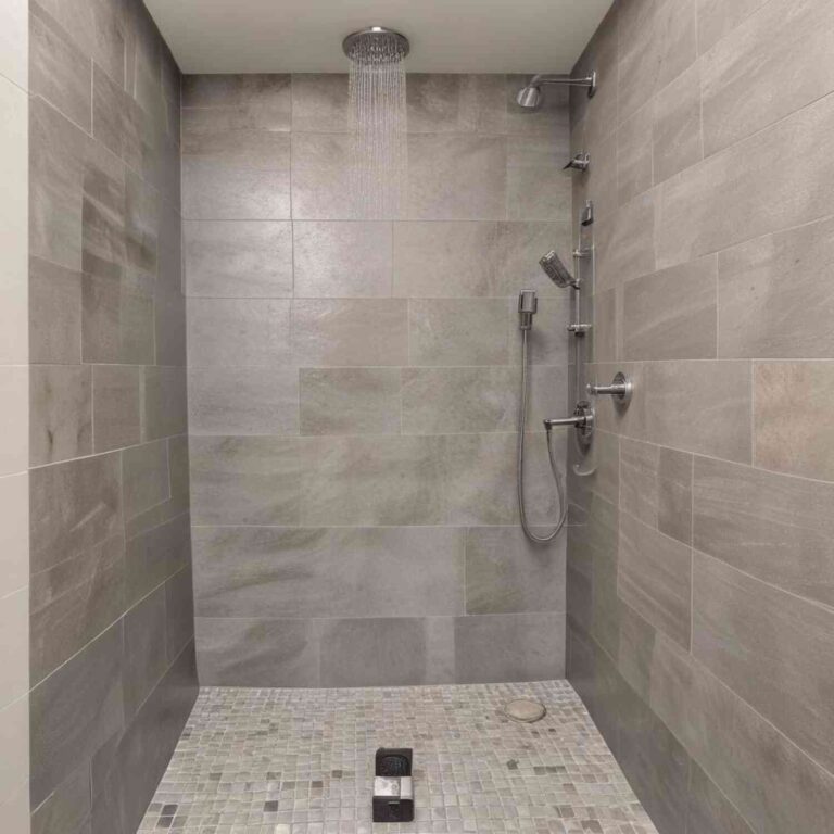 38 Creative Small Bathroom Shower Tile Ideas - TechDevotee